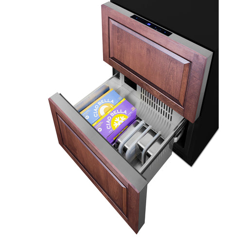 Summit 24" Wide 2-Drawer All-Freezer (Panels Not Included)