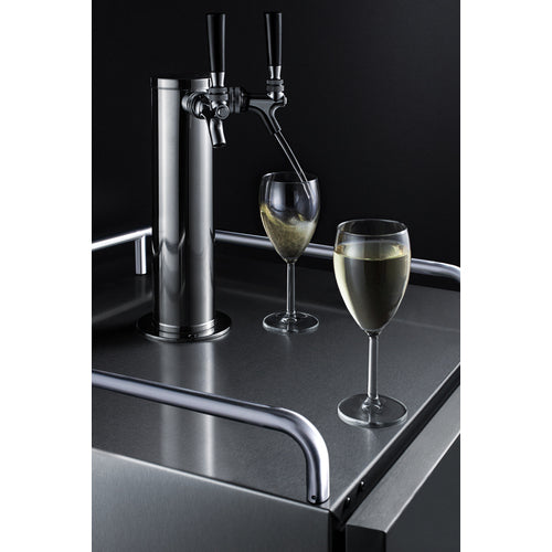 Summit 24" Wide Built-In Wine Kegerator