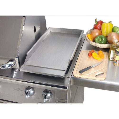 Alfresco 12-Inch Gas Grills in Stainless Steel Griddle for Grill Mount
