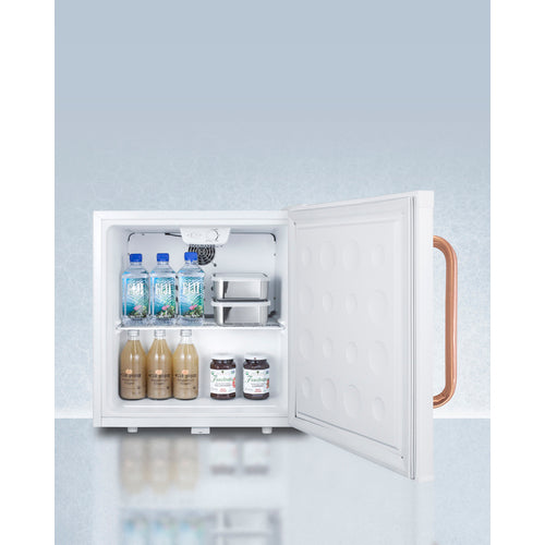 Accucold 19'' Compact All-Refrigerator With Antimicrobial Copper Handl